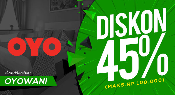 Mau Voucher Hotel 45% OFF dari OYO Rooms ? – Persebaya Store